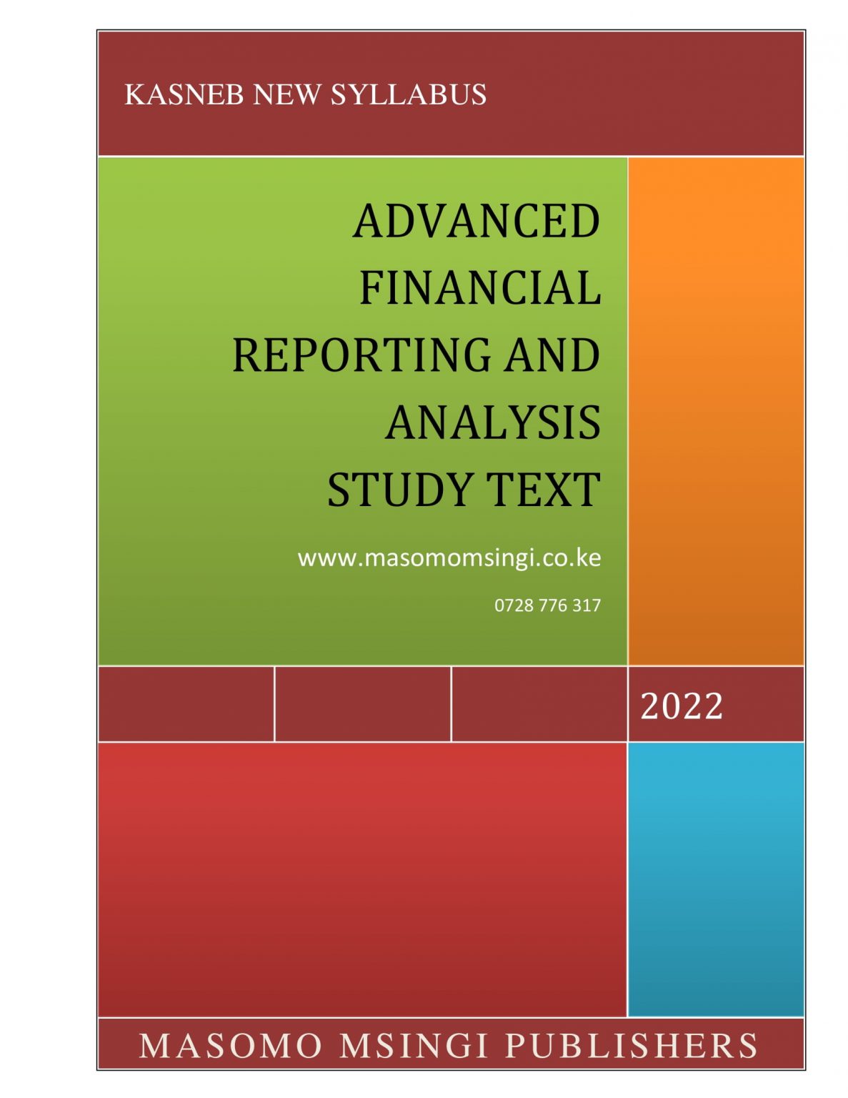 ADVANCED FINANCIAL REPORTING AND ANALYSIS CPA NOTES – MASOMO MSINGI ...