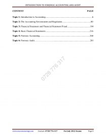 CFFE NOTES – Introduction To Forensic Accounting And Audit Notes ...